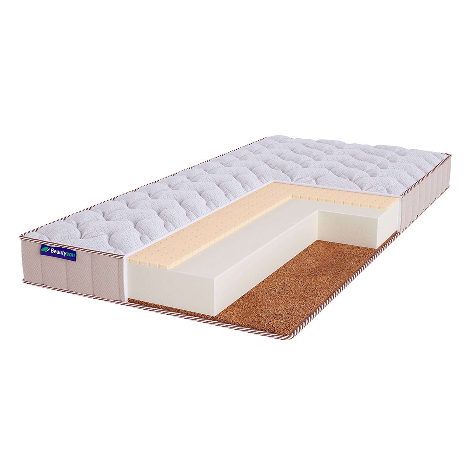 Матрас Beautyson Roll Foam 10 Balance Lux, 100х135, 14 см, беспружинный