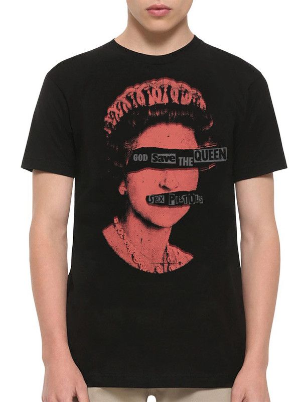 Футболка мужская DS Apparel Sex Pistols - Королева Елизавета 85001-2 черная M