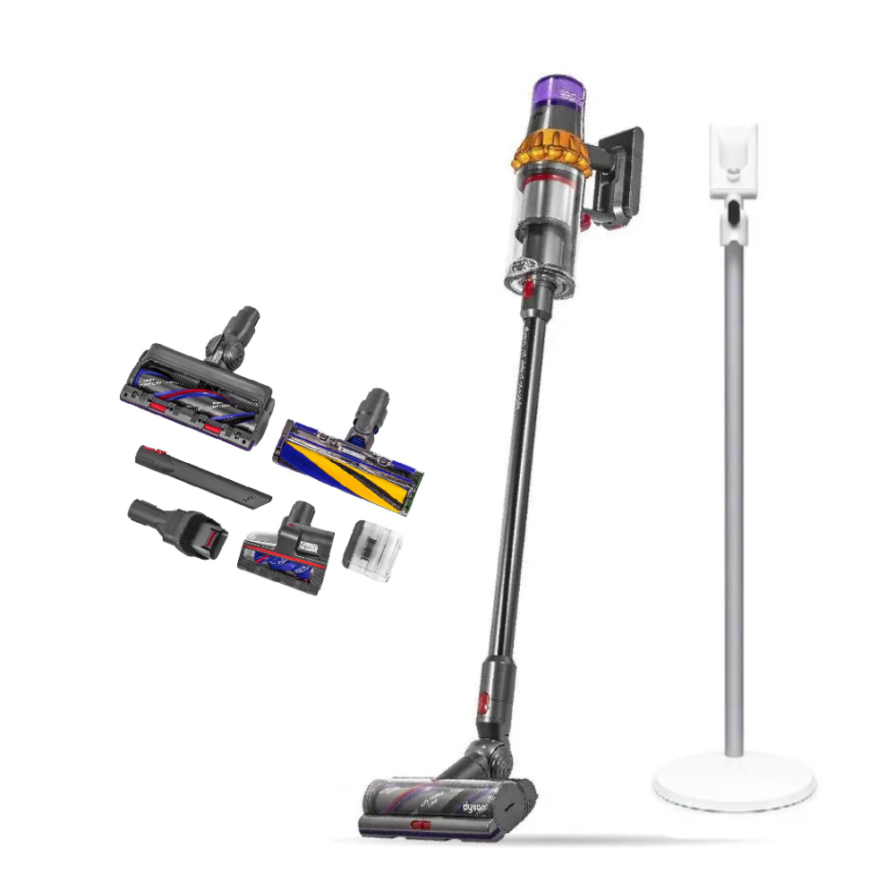 Пылесос Dyson V15 Detect Absolute EU желтый, серебристый