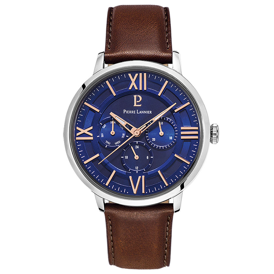 Наручные часы мужские Pierre Lannier 253C164 коричневые