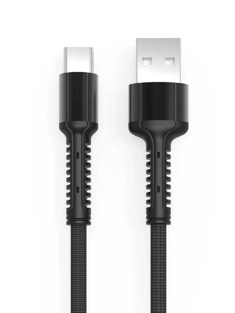 LDNIO LS64/ USB кабель Type-C/ 2m/ 2.4A/ медь: 120 жил/ Gray