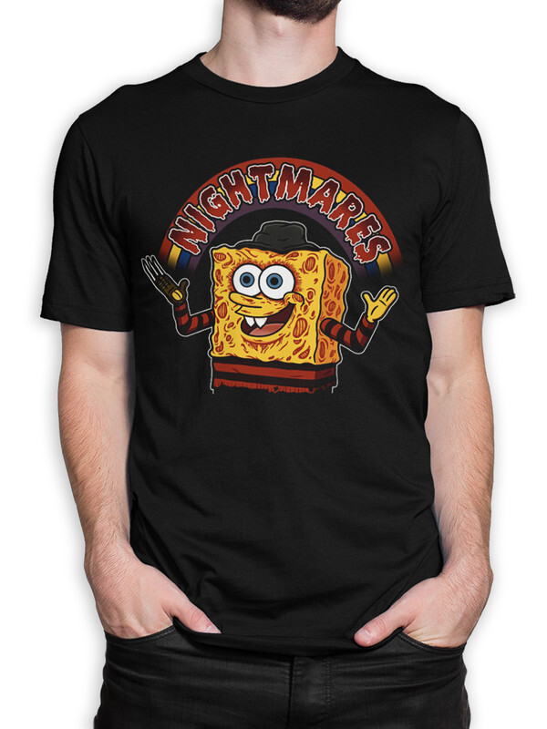 Футболка мужская DS Apparel Губка Спанч Боб - Фредди Крюгер 322865-2 черная L