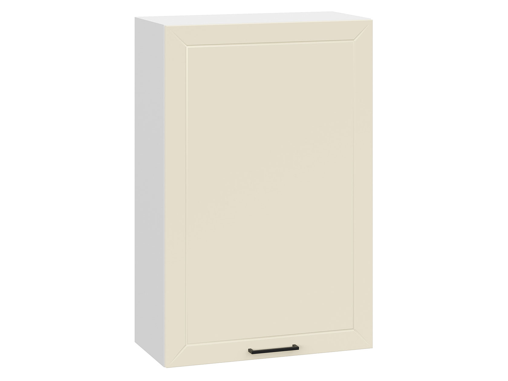 Навесной шкаф СВ-Мебель Вектор Белый / Магнолия 912 мм