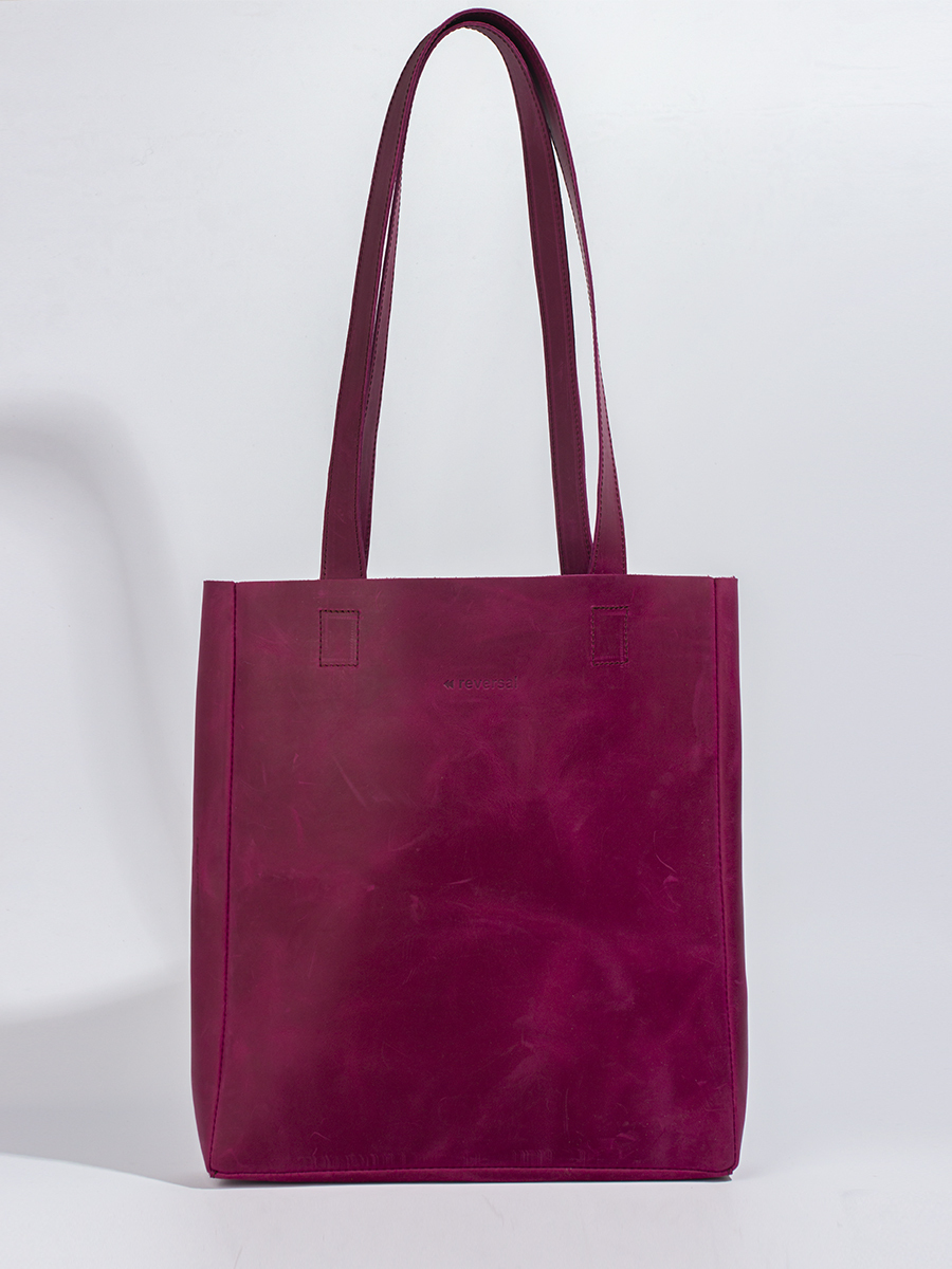 Комплект (сумка+косметичка) женский Reversal 8855R, малиновый