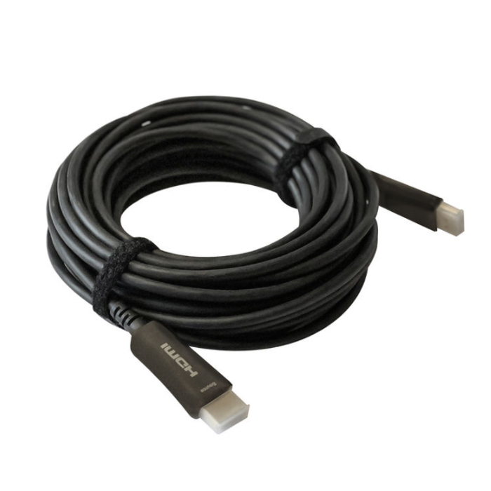 Кабель аудио-видео Digma HDMI 2.0 AOC HDMI (m)/HDMI (m) 20м. черный (BHP AOC 2