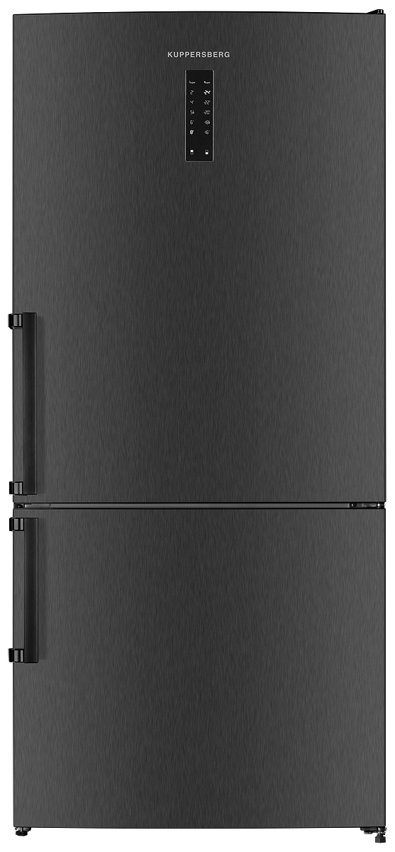 Холодильник KUPPERSBERG NRV 1867 DX серебристый; серый; черный
