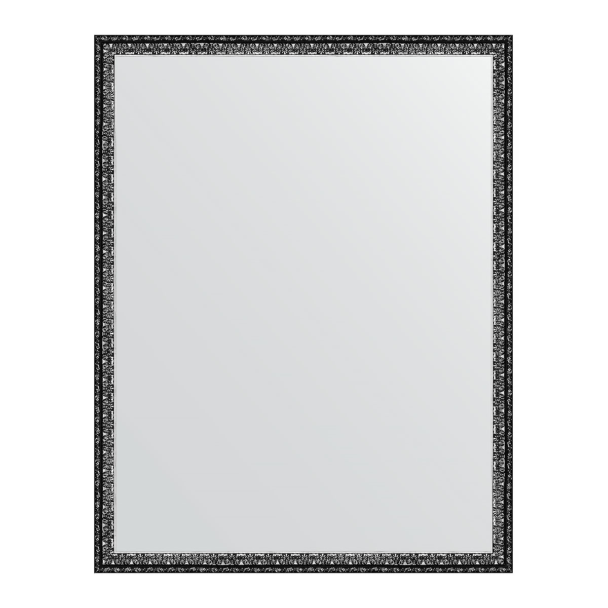Зеркало в раме 71x91см Evoform BY 1033 черненое серебро