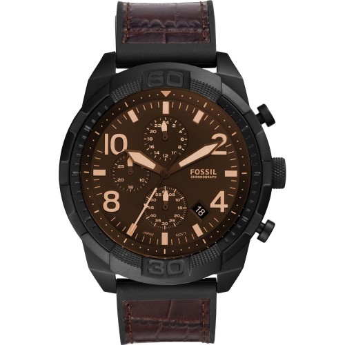 Наручные часы мужские Fossil FS5713 коричневые