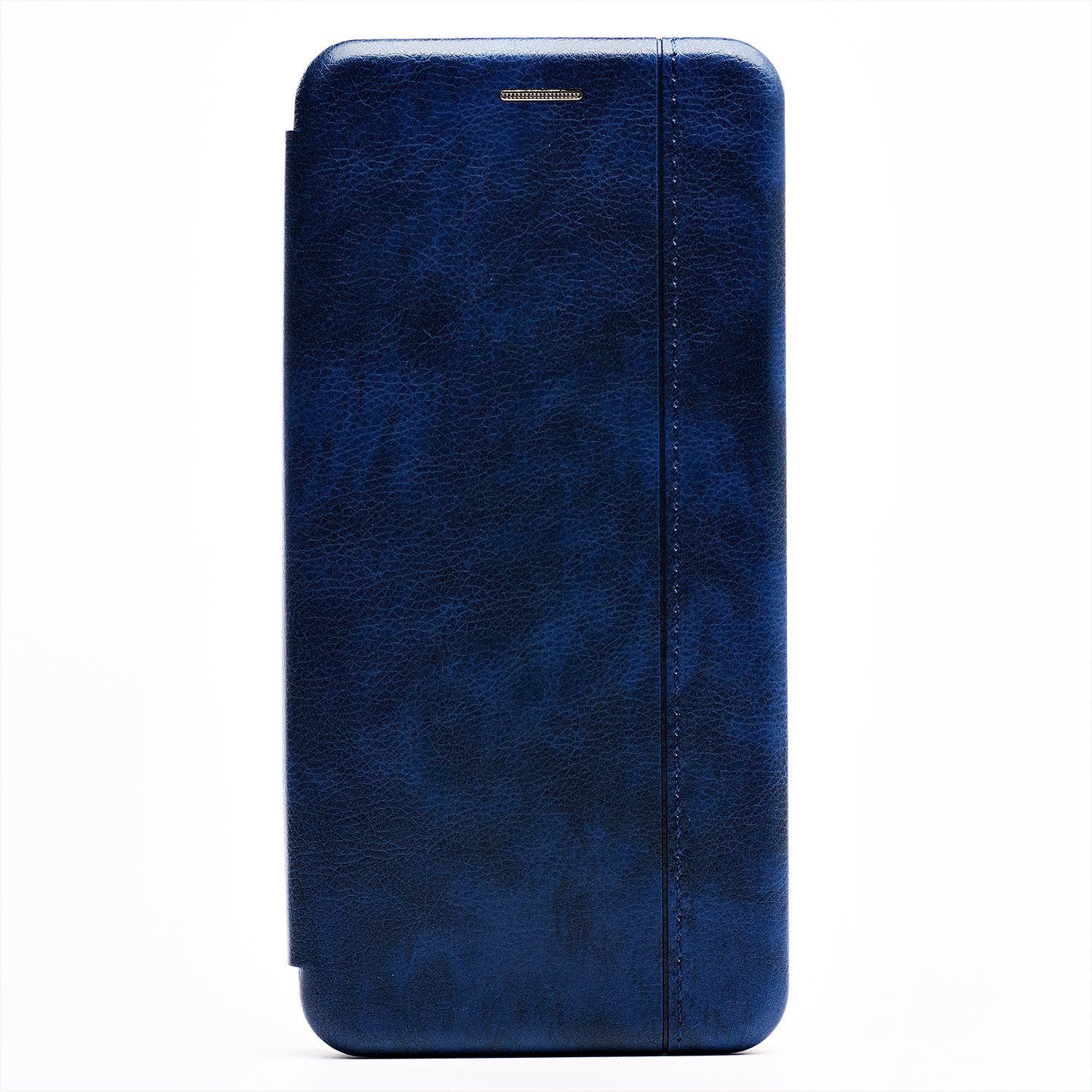 Чехол Samsung SM-G998B (Galaxy S21 Ultra) флип боковой кожзам №3 <синий>
