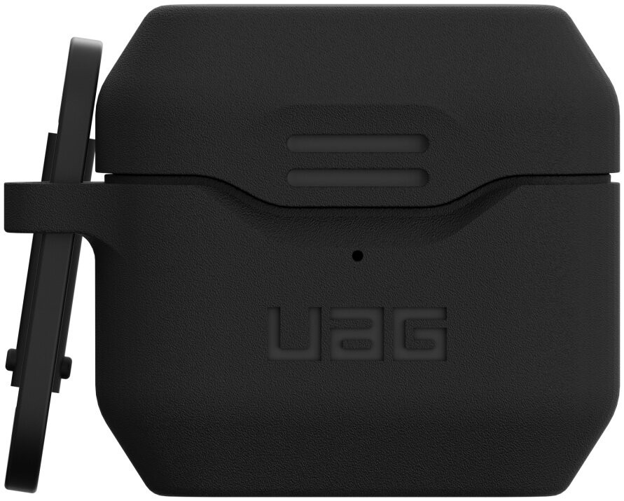Чехол с карабином UAG Standard Issue Silicone_001 Case для AirPods 3, Black