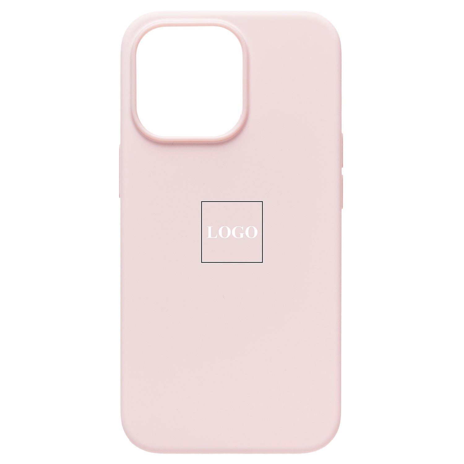 Чехол iPhone 13 Pro Max силиконовый Silicone Case MagSafe (анимация работает) розовый