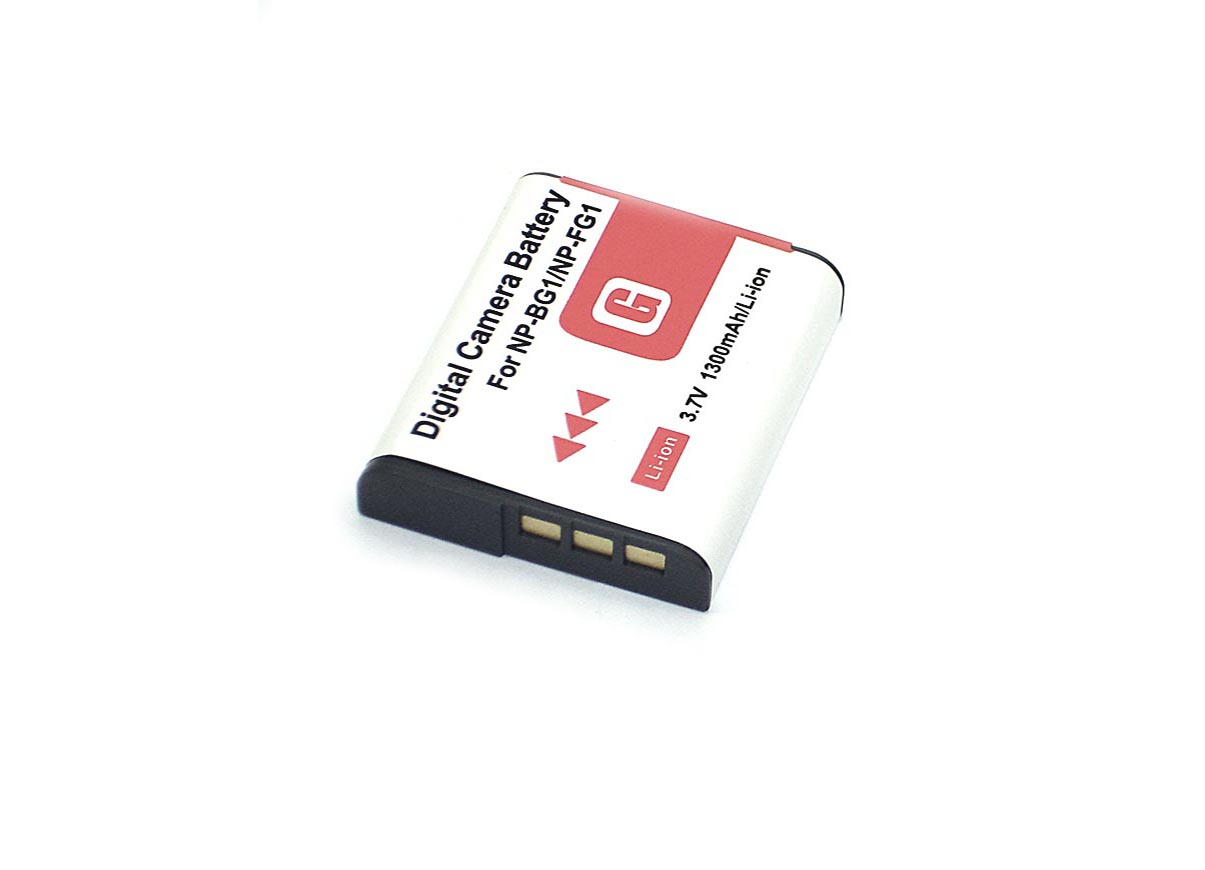 Аккумуляторная батарея для фото и видеокамеры Sony Cyber-shot  (NP-BG1) 3,7V 1300mAh