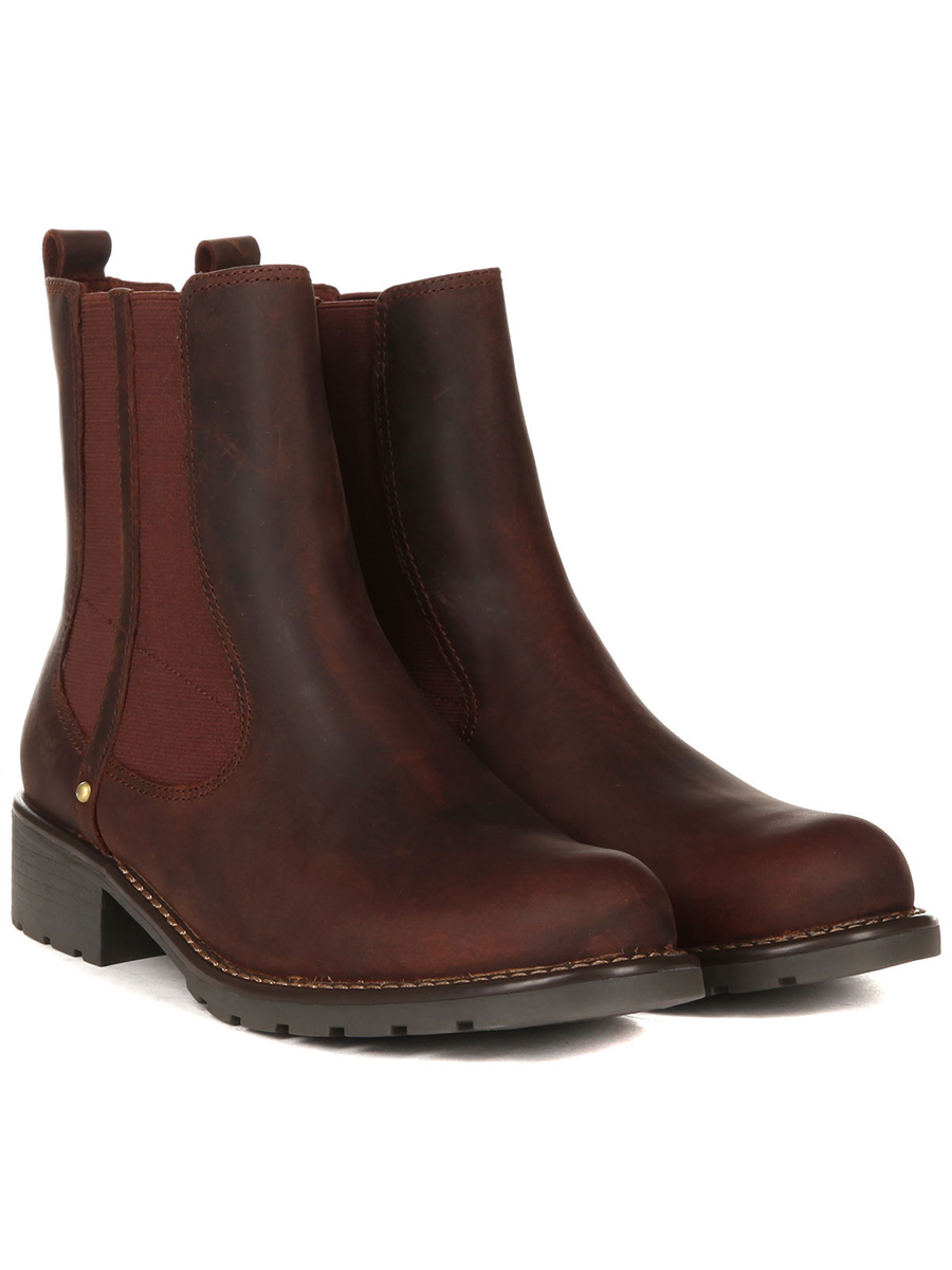 Ботинки женские Clarks коричневые 35.5 EU