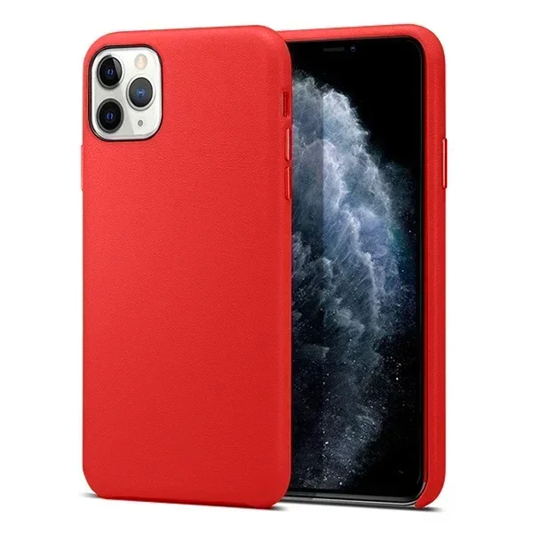 Чехол K-DOO Noble Collection для Apple iPhone 11 Pro Max / красный