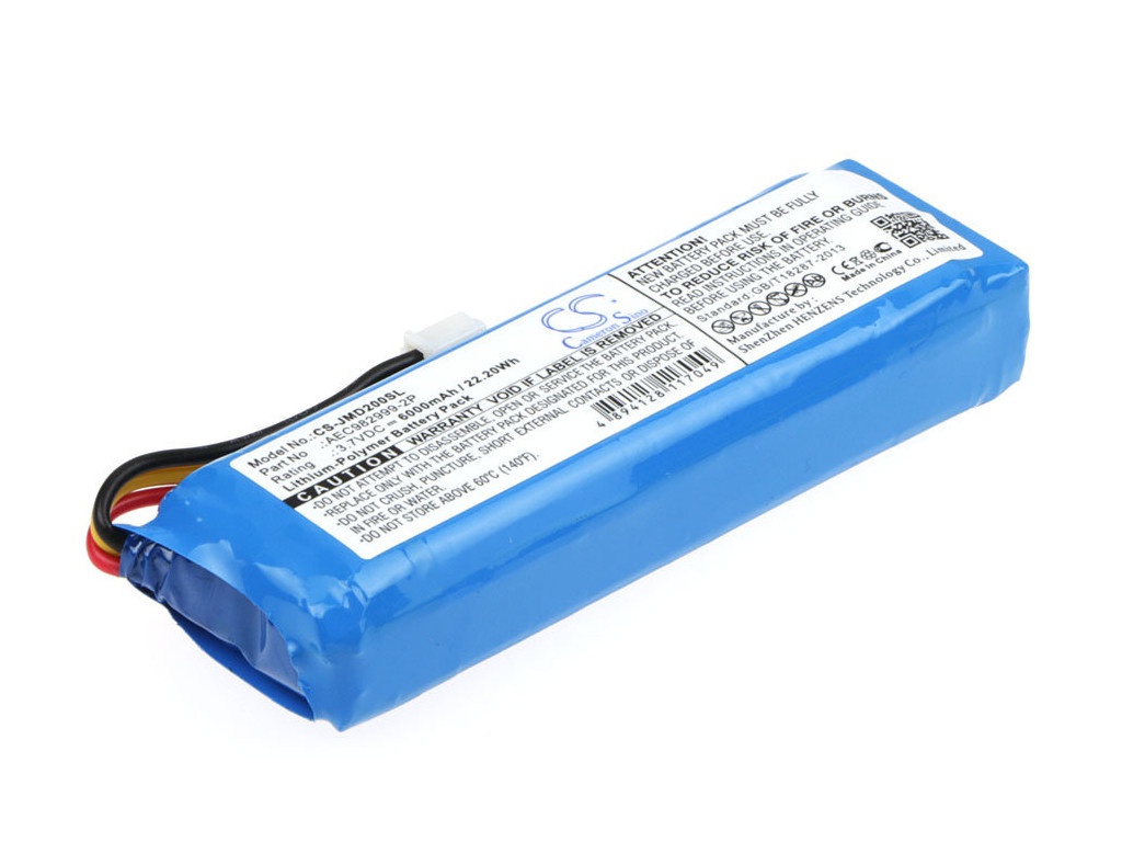 Аккумулятор Cameron Sino для JBL Charge 3.7V 6000mAh 22.20Wh 075378