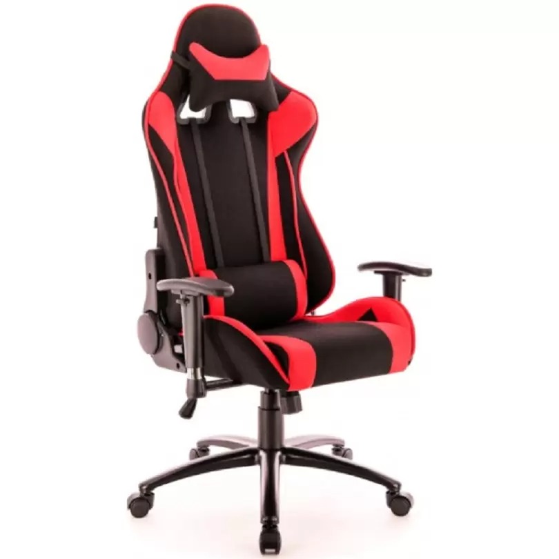 Офисное кресло EVERPROF Lotus S4 ткань чёрный с красным