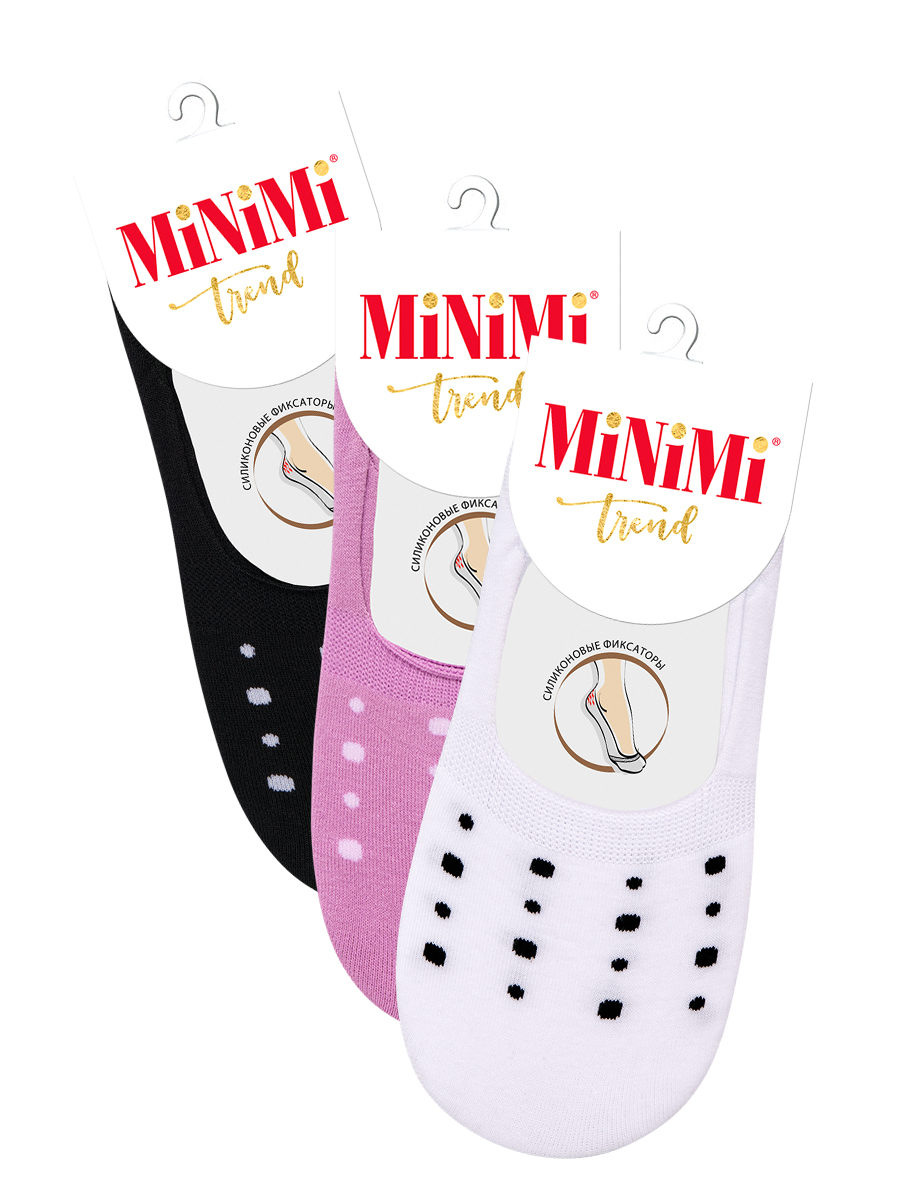 Комплект носков женских Minimi Basic SNL-536916 разноцветных 35-38