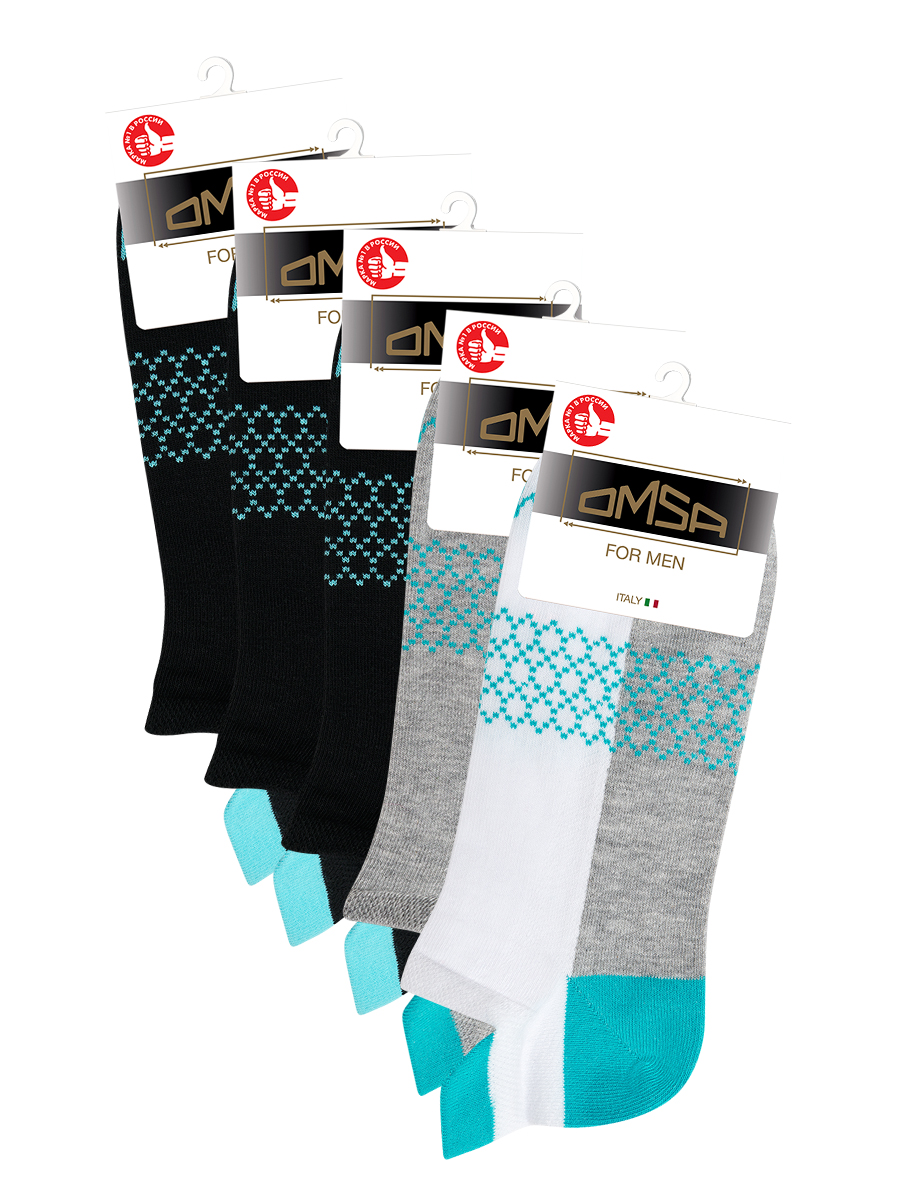 Комплект носков женских Omsa SNL-537133 разноцветных 39-41
