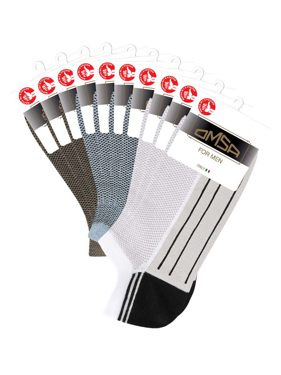 Комплект носков мужских Omsa SNL-534508 разноцветных 39-41