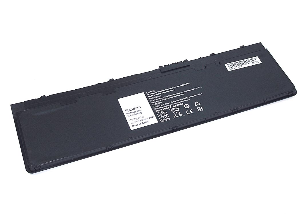 Аккумулятор для ноутбука Dell E7240-3S1P 11.1V 31Wh Black OEM