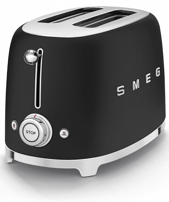 Тостер Smeg TSF01BLMEU Black Matte