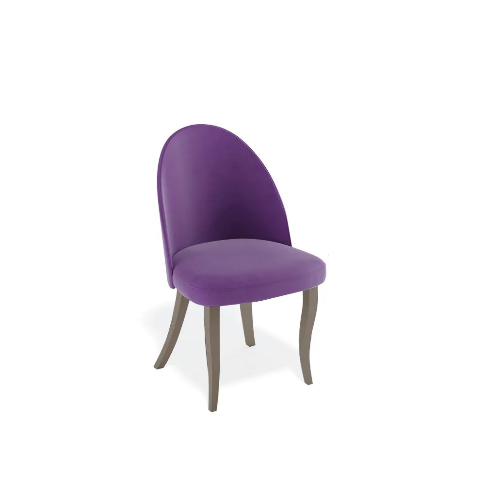 Комплект стульев 2 шт. Дик Кеннер, фиолетовый/капучино