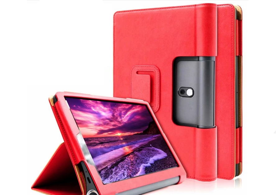 Чехол MyPads для Lenovo Yoga Smart Tab YT-X705F 64Gb красный