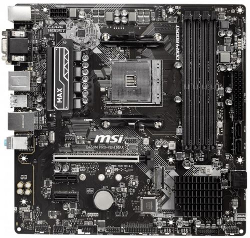 Материнская плата MSI B450M PRO-VDH MAX