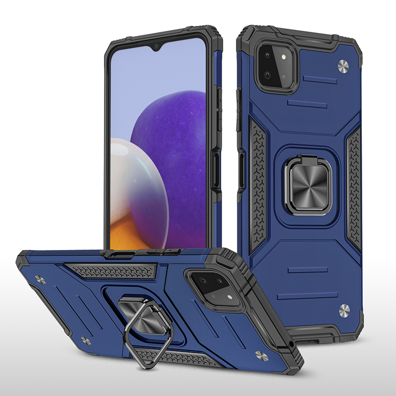 Противоударный чехол Legion Case для Samsung Galaxy A22 (синий)