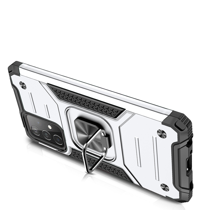 Противоударный чехол Legion Case для Samsung Galaxy A52 (серебряный)