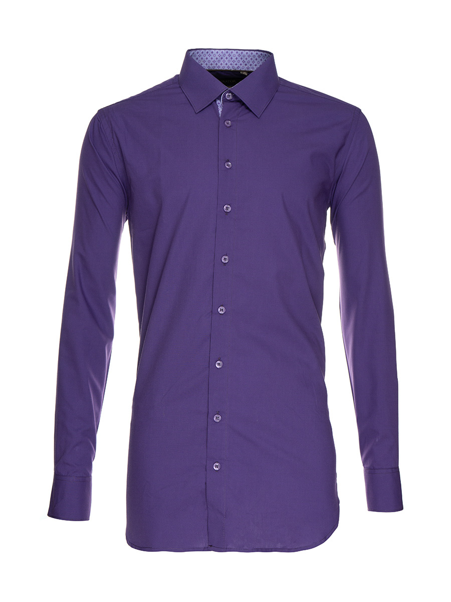 Рубашка мужская Imperator Grape-33 sl. фиолетовая 40/178-186