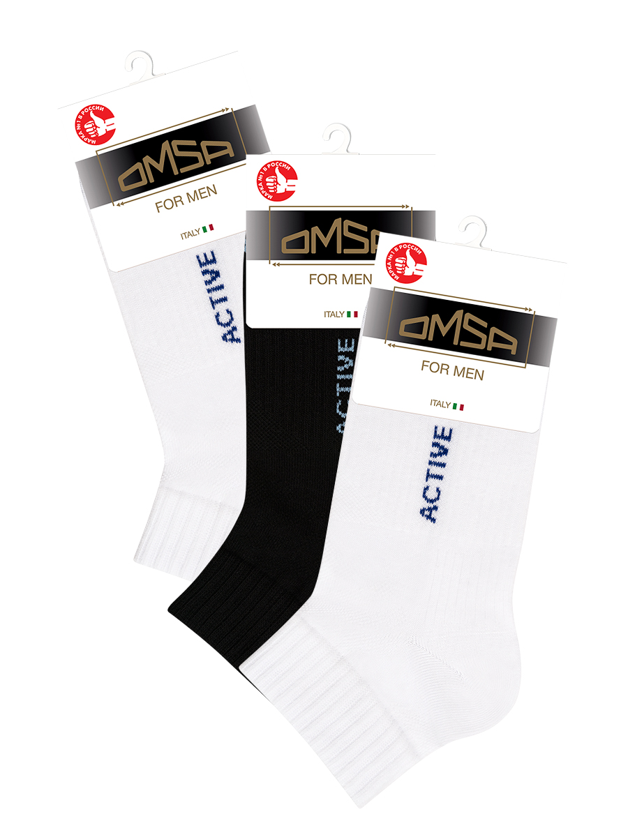 Комплект носков мужских Omsa SNL-539141 разноцветных 36-38