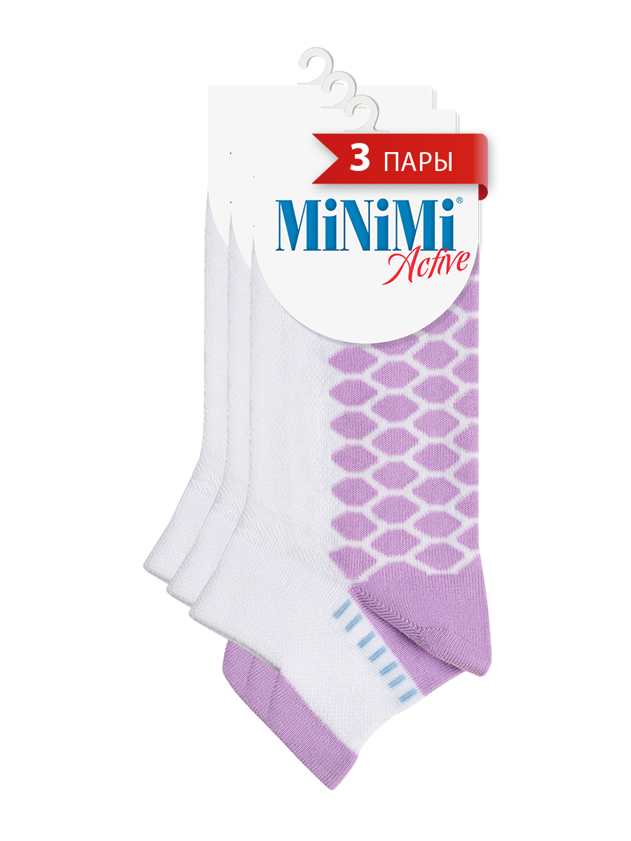 Комплект носков женских Minimi Basic SNL-540816 белых 39-41