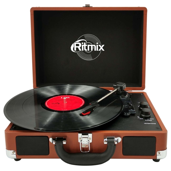 Проигрыватель виниловых пластинок Ritmix LP-160B Brown
