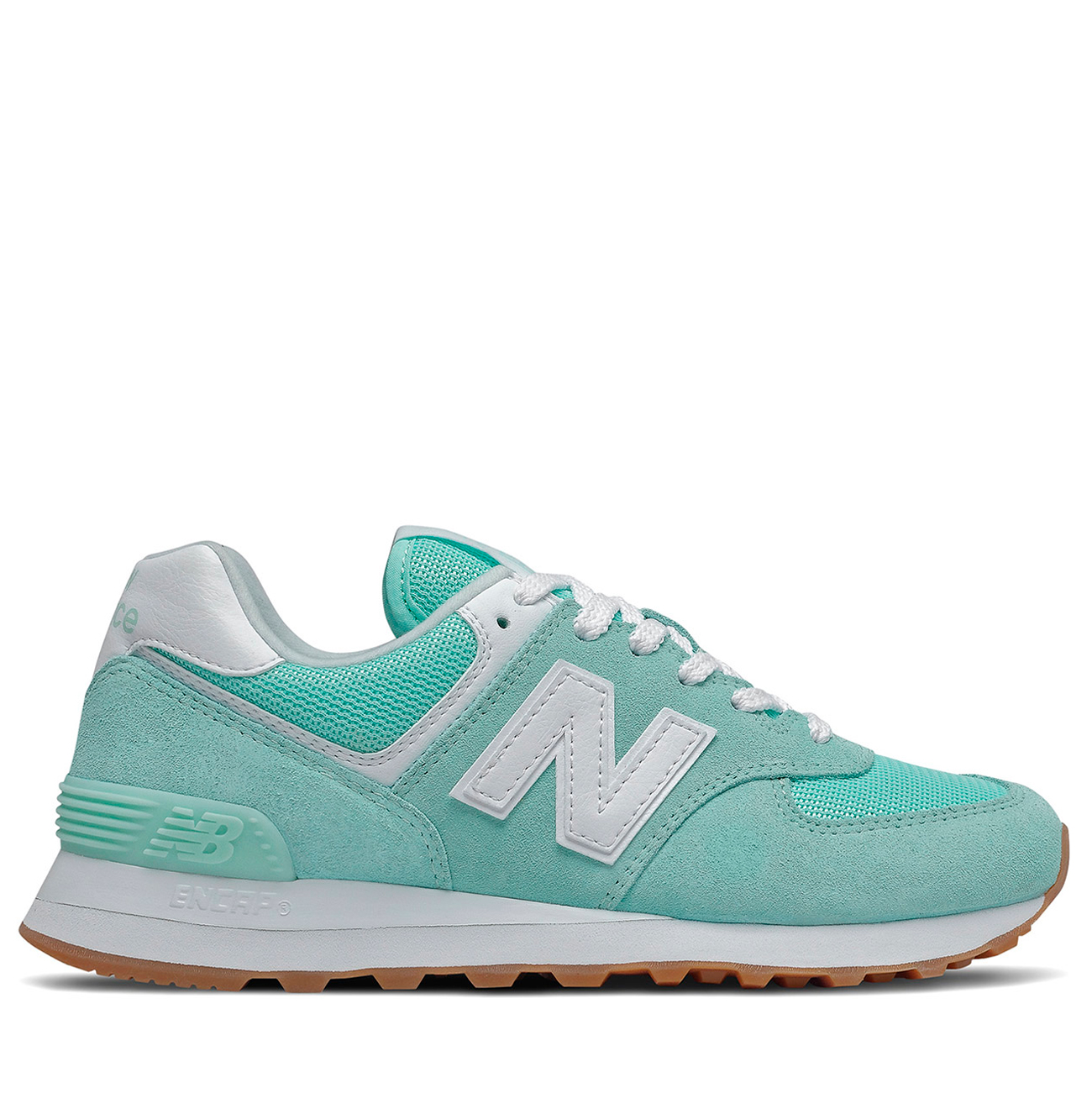 Кроссовки женские New Balance 574 бирюзовые 41 EU