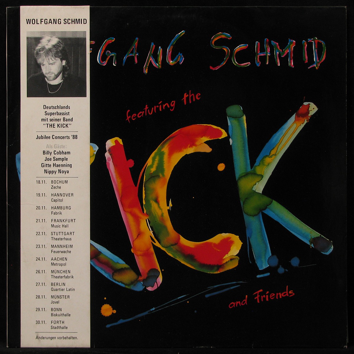 Wolfgang Schmid Kick - Featuring The Kick And Friends (LP)