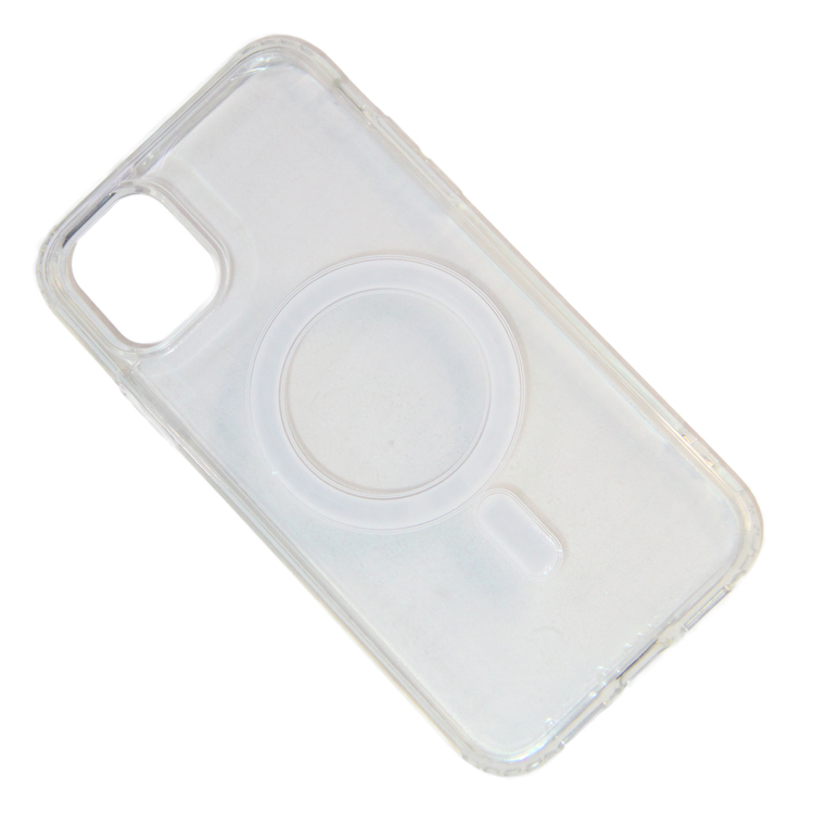 Чехол iPhone 11 силиконовый MagSafe №2 <прозрачный>