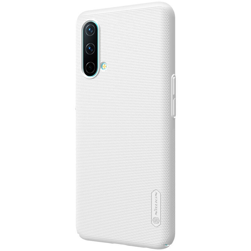 Чехол NillkinSuper Frosted Shield для OnePlus Nord CE 5G (белый)