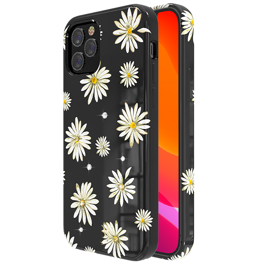 Чехол PQY Blossom для iPhone 12/12 Pro Daisy PQY Kingxbar IP 12 Pro Blossom Series-Daisy