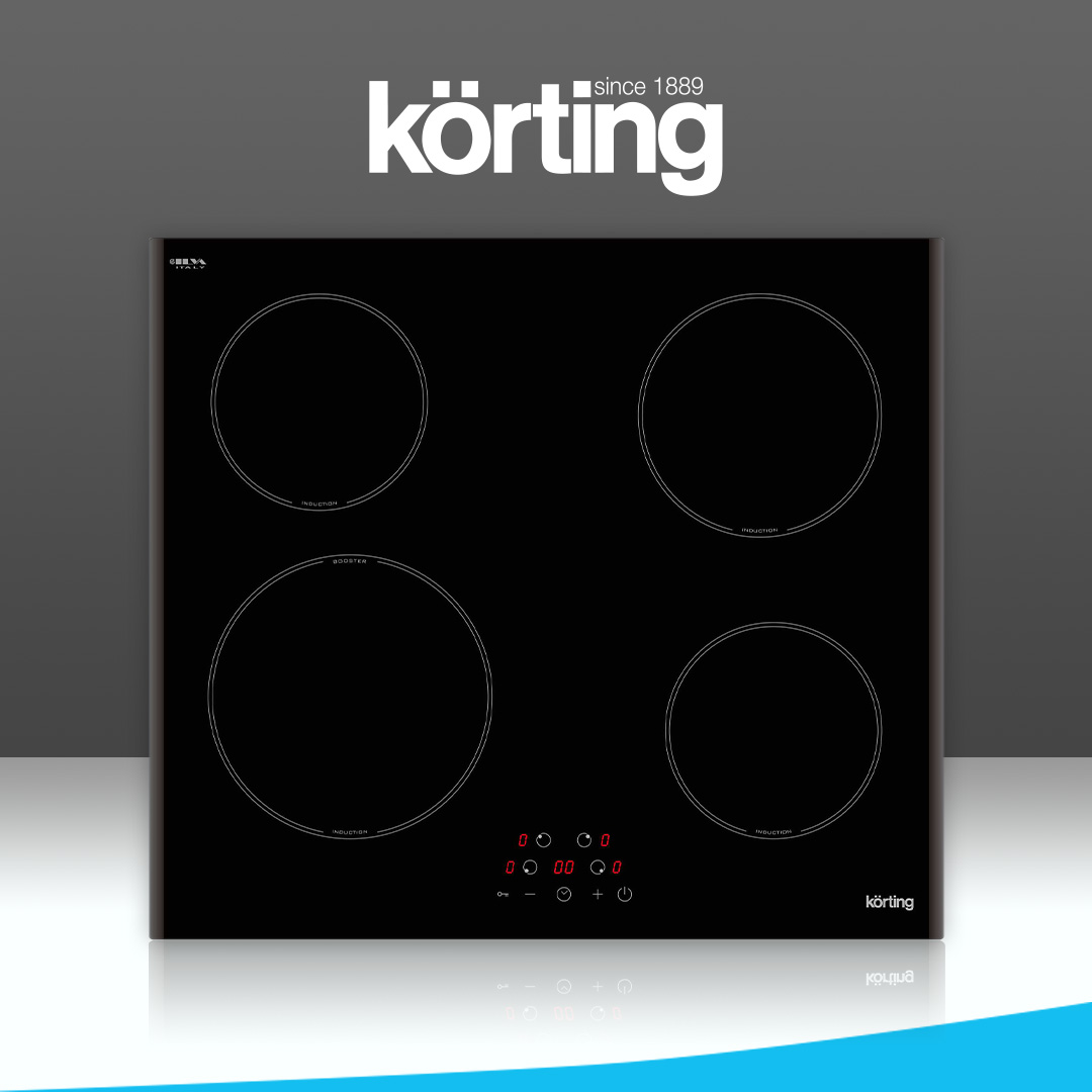 Встраиваемая варочная панель индукционная Korting HI 64013 B