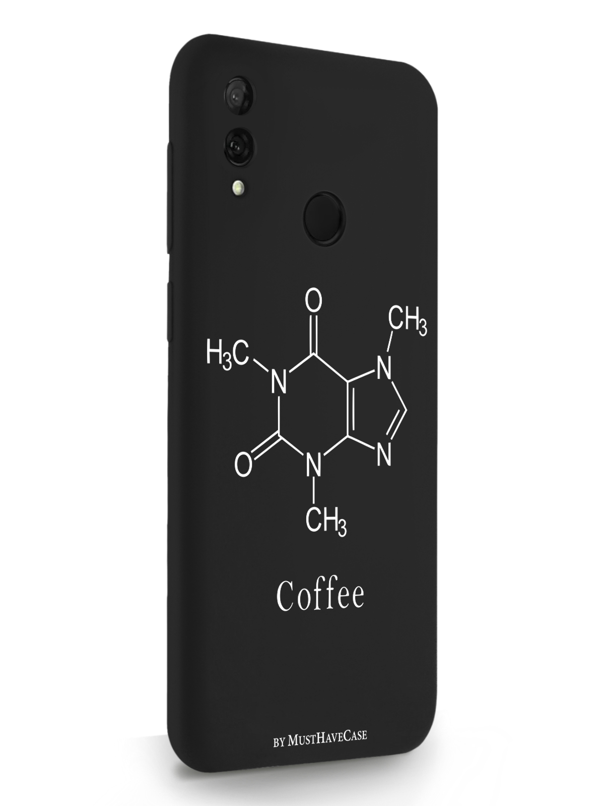 Чехол MustHaveCase для Huawei P Smart 2019 Молекула кофе черный