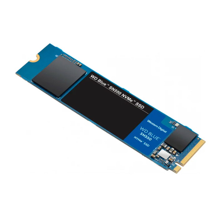 SSD накопитель WD Blue SN550 M.2 2280 250 ГБ (WDS250G2B0C)