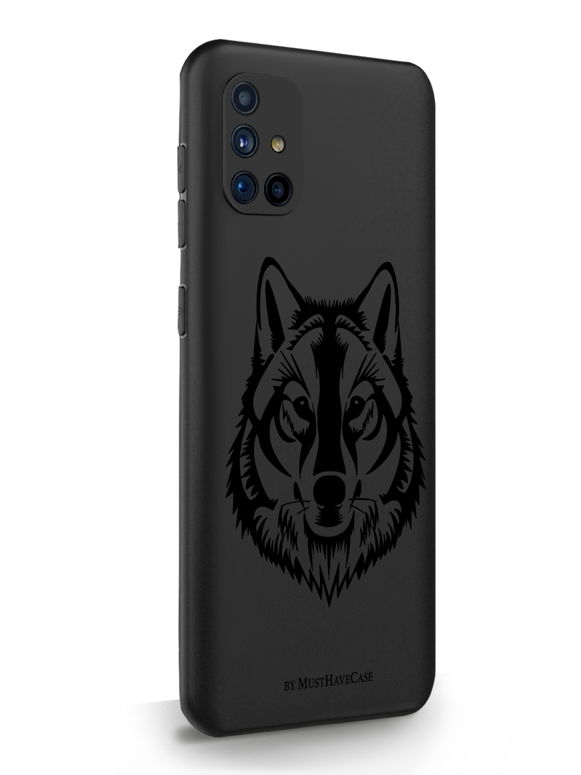 Чехол MustHaveCase для Samsung M51 Волк черный