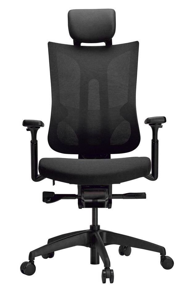 Кресло компьютерное SCHAIRS TONE-M01B, Цвет: черный