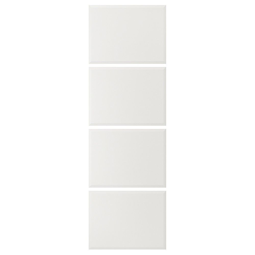 Мебельный фасад IKEA ТЬЁРХОМ 304.806.87 белый, 75x236 см
