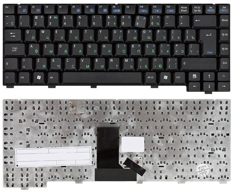 Клавиатура для ноутбука Asus A6R/A6/A6M/A6Rp/A6T/A6TC черная