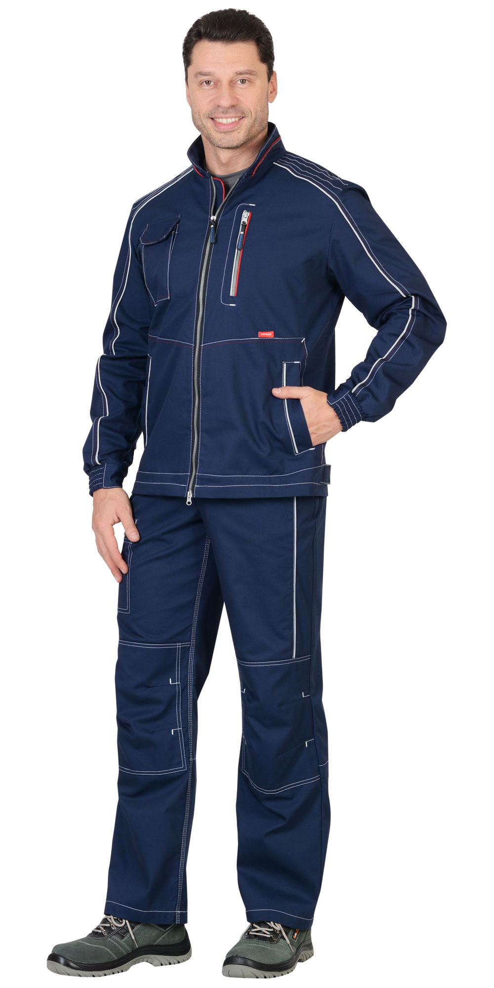 Куртка рабочая мужская СириуС 101210 синяя 52/182-188