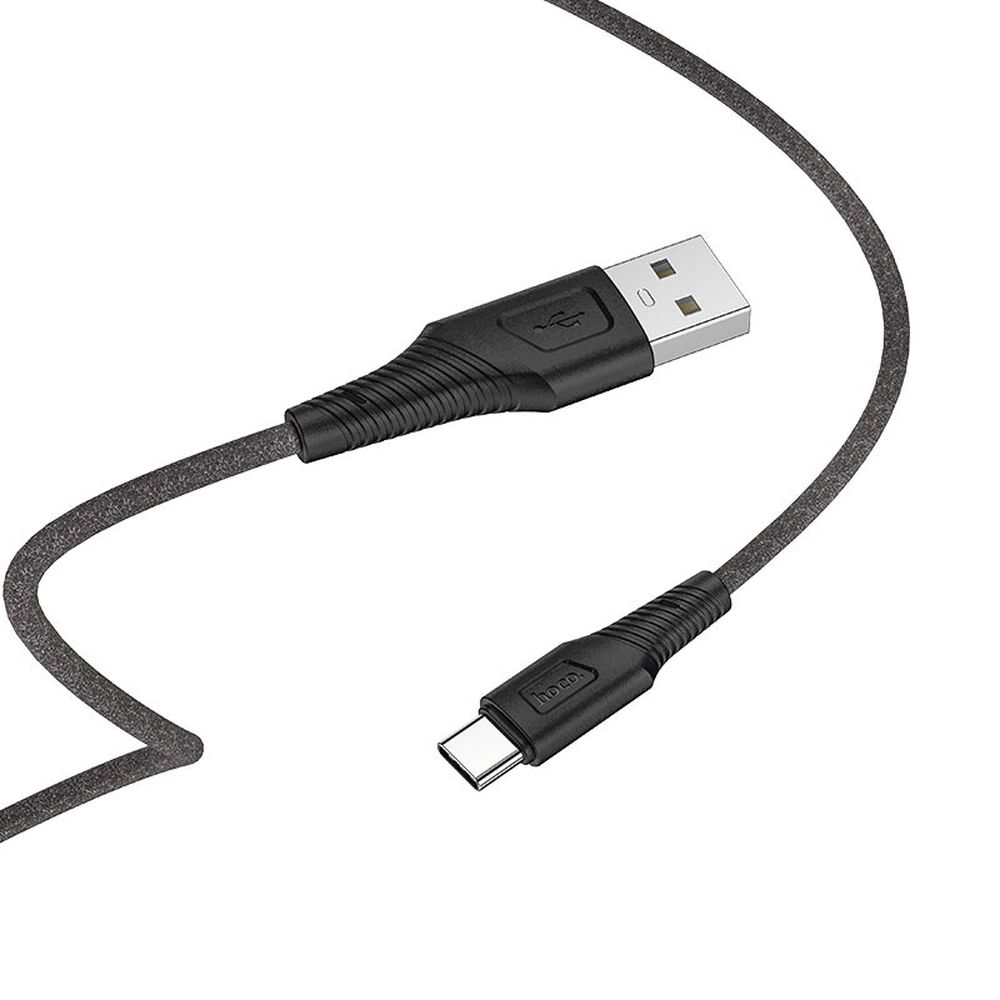 Кабель USB Type-C Hoco X58 1M 3A черный