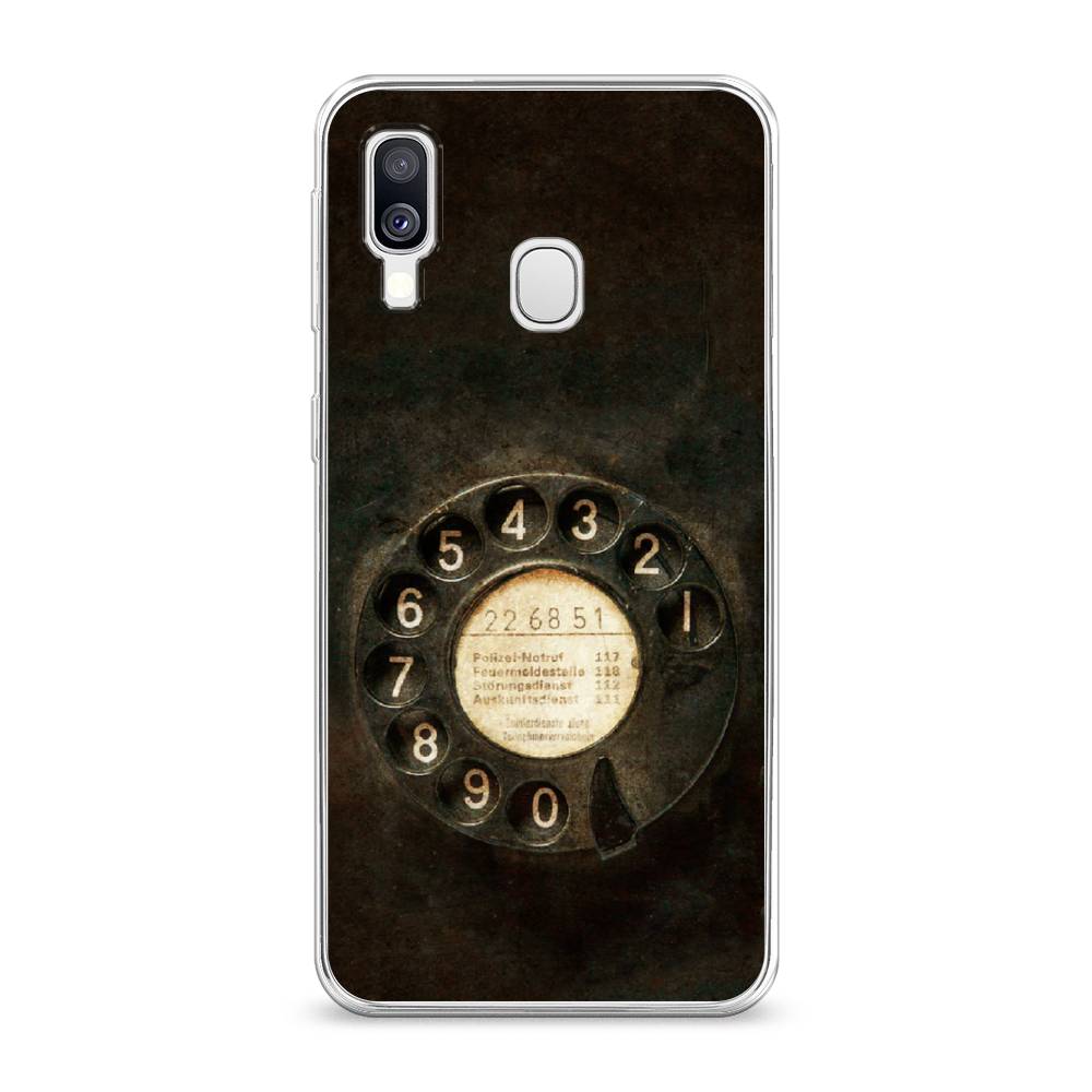 Чехол Awog  на Samsung Galaxy A40 "Старинный телефон"