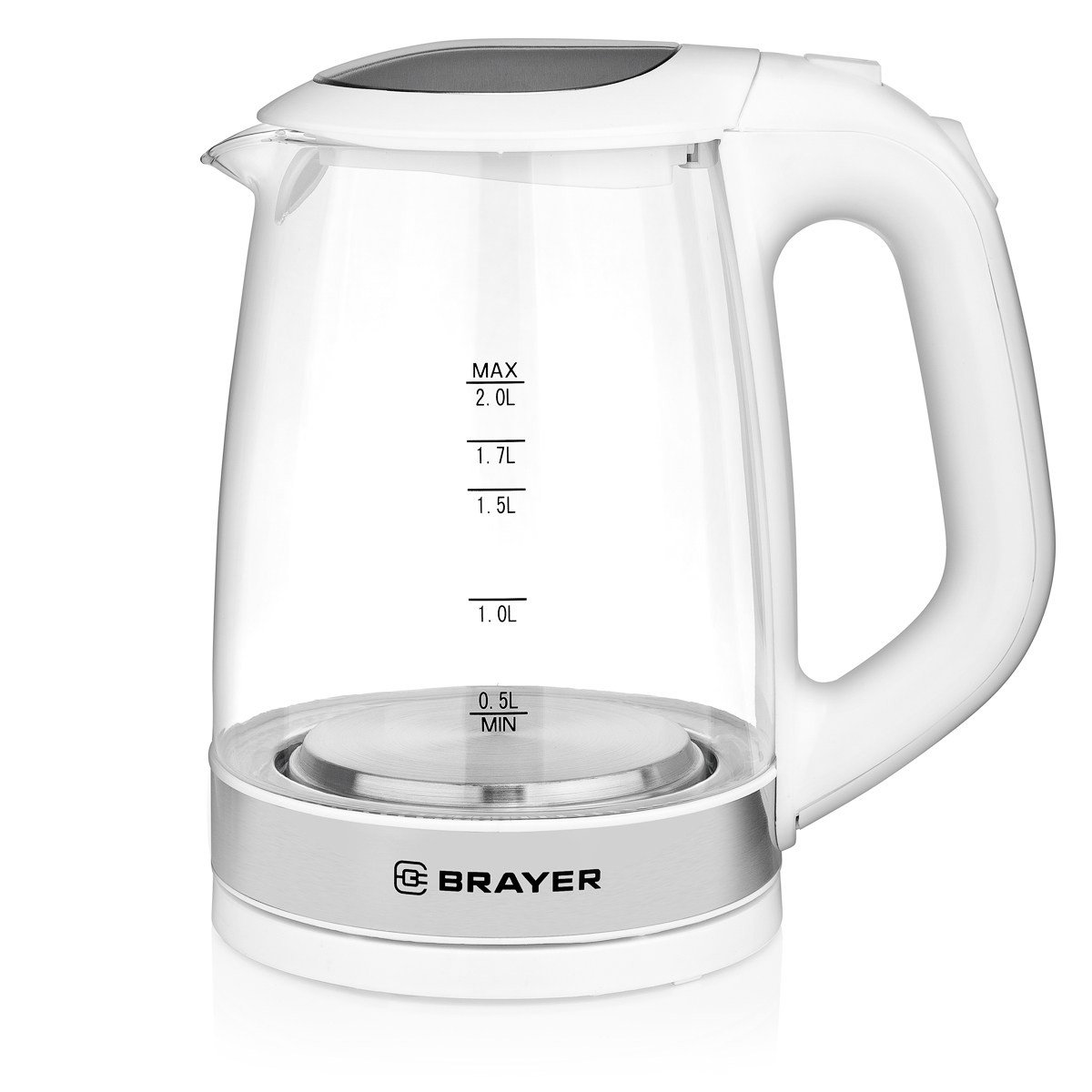 Чайник электрический BRAYER BR1040WH 2 л белый